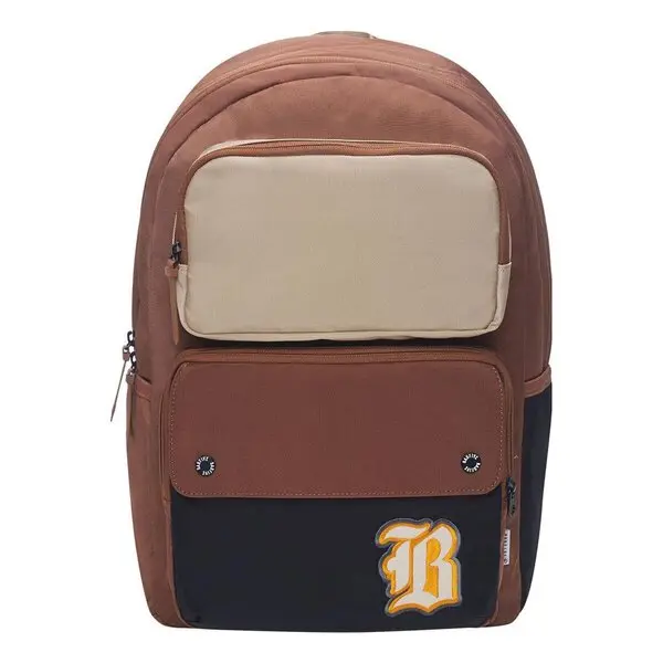 LI-NING Badfive Logo Backpack - Brown