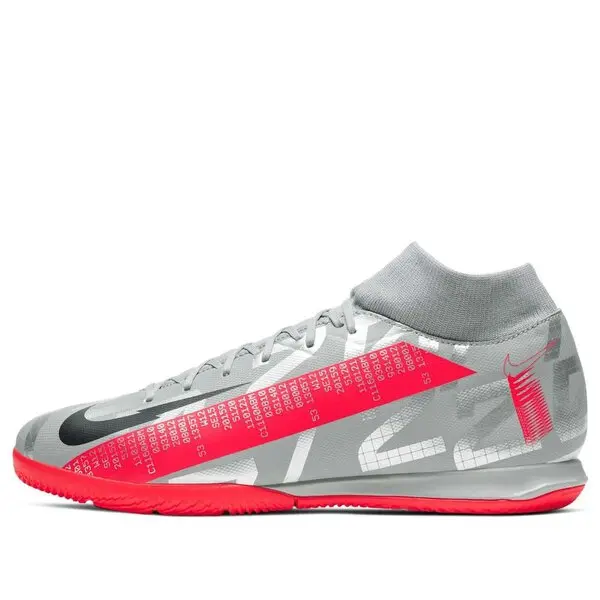 Nike Mercurial Superfly 7 Academy Ic Athletic Sneakers - Grey/red