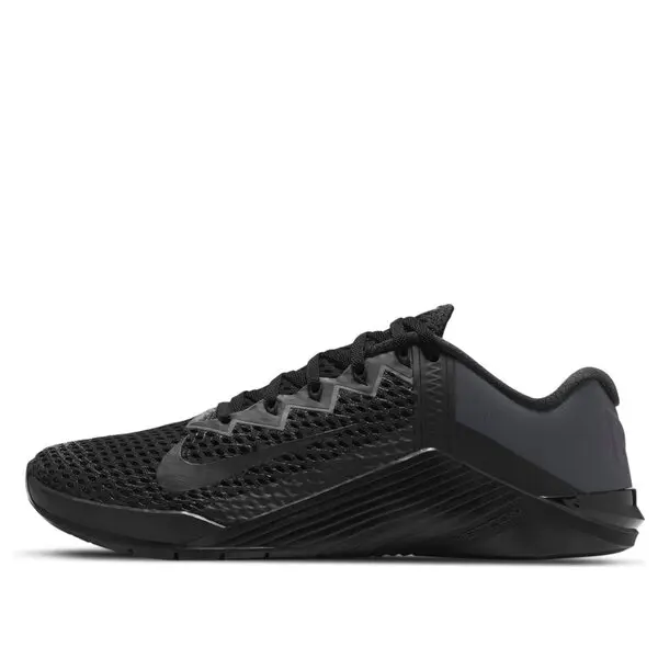 Nike Metcon 6 Anthracite Athletic Sneakers - Black