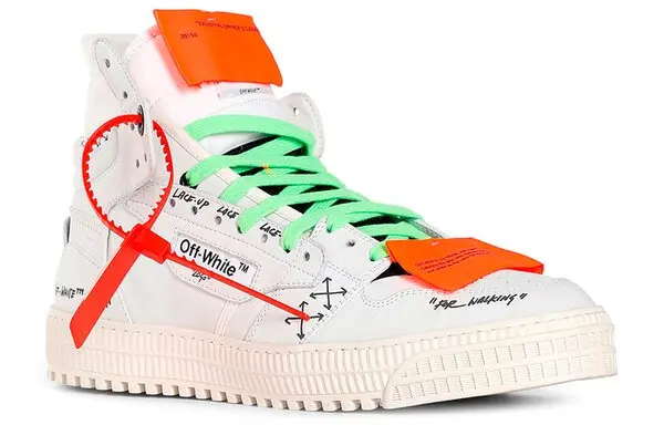 Off-White Off-court 3.0 High Top Sneakers - White/green