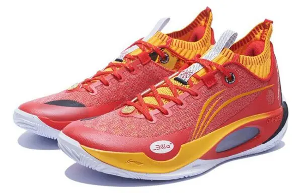 LI-NING Wade 808 Ultra "bright Red" Athletic Sneakers - Red/orange