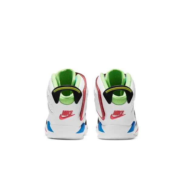 JORDAN 6 Retro Little Flex Sneakers - White/red/blue