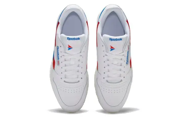 REEBOK Classic Leather Sneakers - Whiteredblue