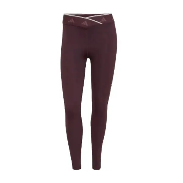 Adidas Techfit V-shaped Elastic 7/8 Leggings Asia Sizing - Red