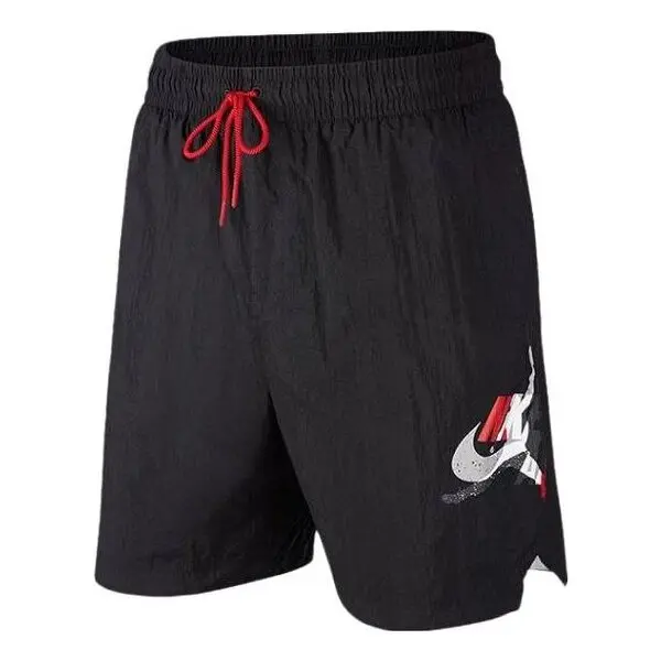 JORDAN Jumpman Poolside 7" Shorts - Black/white