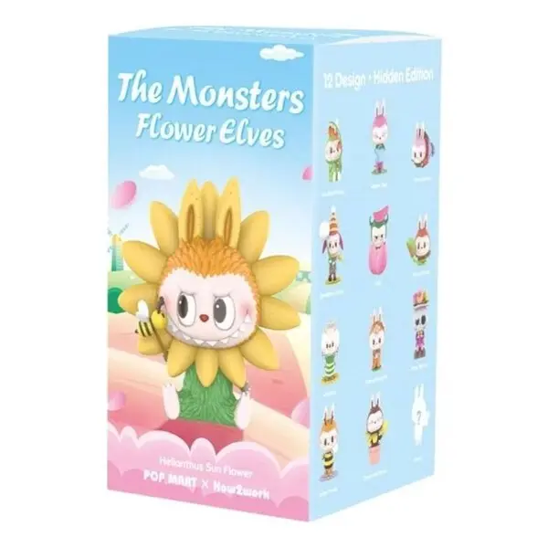 POP MART The Monsters Labubu Flower Elves Sealed Case - Multi-color