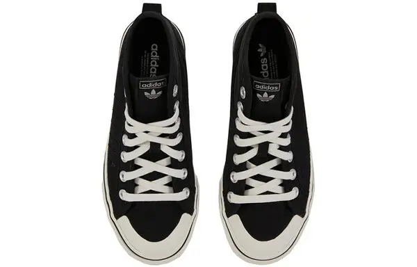 Adidas Nizza Hi High Top Sneakers - Black/white