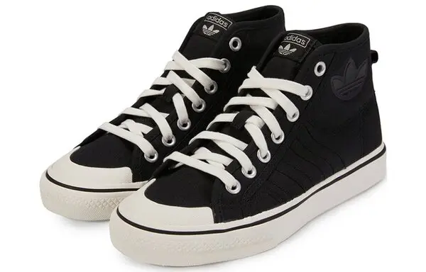 Adidas Nizza Hi High Top Sneakers - Black/white