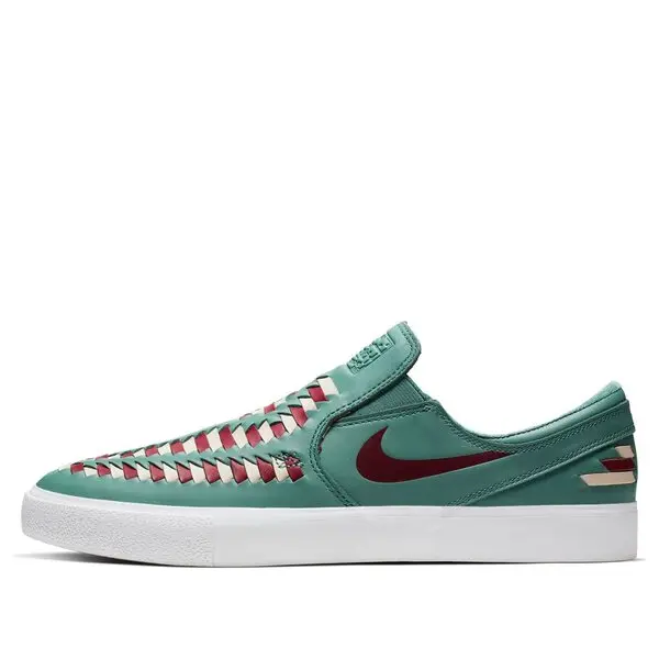 Nike Zoom Stefan Janoski Slip Rm Sb 'crafted Bicoastal' Sneakers - Green
