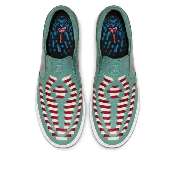 Nike Zoom Stefan Janoski Slip Rm Sb 'crafted Bicoastal' Sneakers - Green