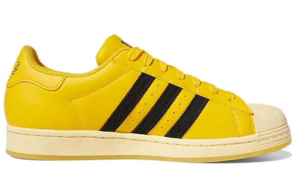 Adidas Superstar Bold Gold Sneakers - Yellow/black