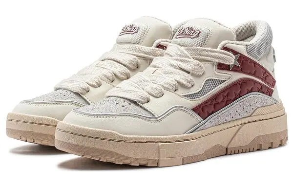 LI-NING Weiwu Mid Top Sneakers