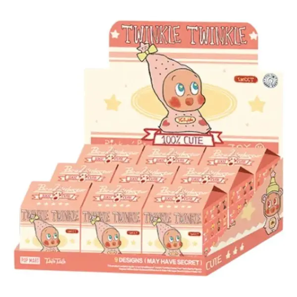 POP MART Twinkle Twinkle Create Your Taste Figures Sealed Case - Multi-color