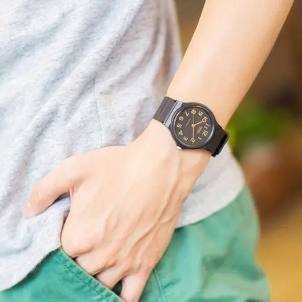 Casio Quartz Watch With Resin Strap