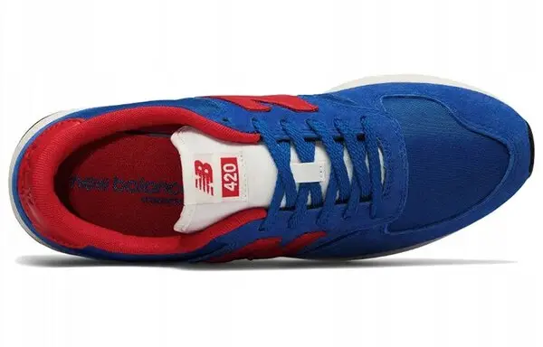 NEW BALANCE 420 Series Lace Up Low Top Sneakers - Blue