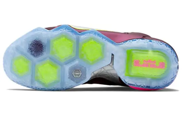 Nike Lebron 12 Ep "double Helix" Athletic Sneakers - Wine