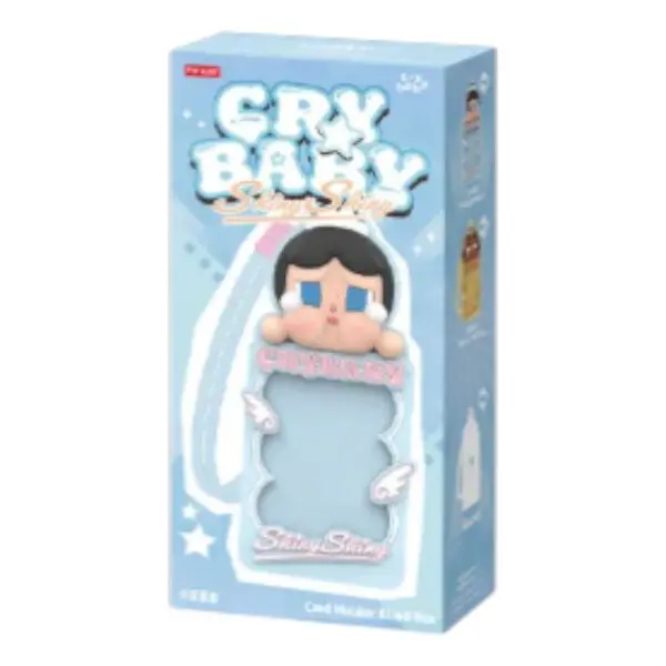 POP MART Crybaby Shiny Shiny Card Holder Blind Box Sealed Case - Multi-color