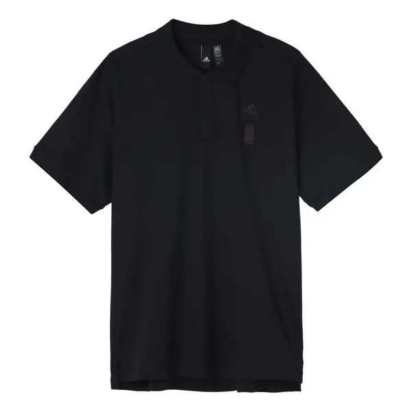 Adidas Wuji Premium Short Polo Shirts - Black
