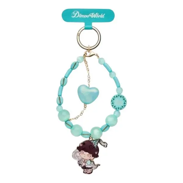 POP MART Dimoo Crush On Coffee Phone Charm 'peppermint Heartbeat - Multi-color