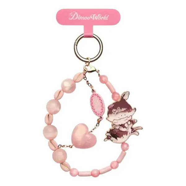 POP MART Dimoo Crush On Coffee Phone Charm - Multi-color