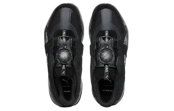 PUMA Les Benjamins X Thunder Disc Sneakers - Black