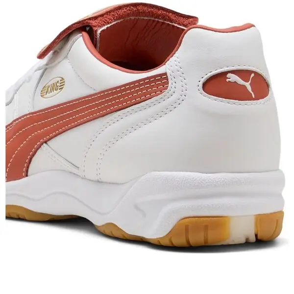 PUMA King Indoor Sneakers - White/orange