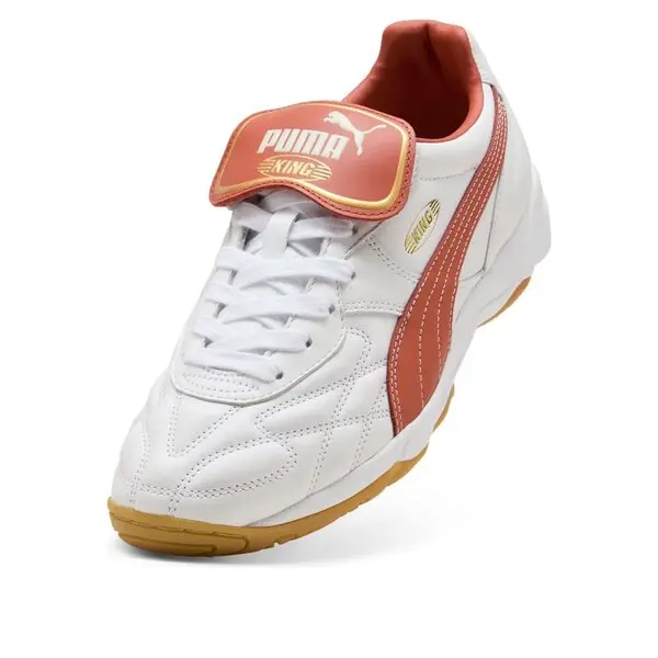 PUMA King Indoor Sneakers - White/orange
