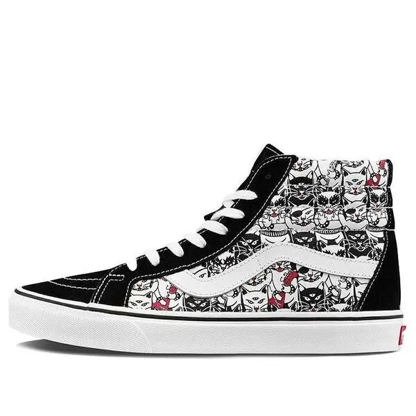 VANS Sk8-hi Reissue 'metal Cats' High Top Sneakers - Black/white