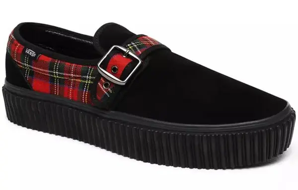 VANS Style 47 Creeper Tartan Slip-on Sneakers