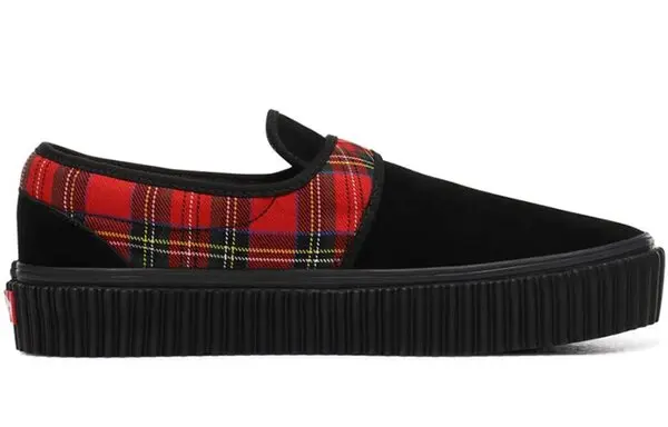 VANS Style 47 Creeper Tartan Slip-on Sneakers