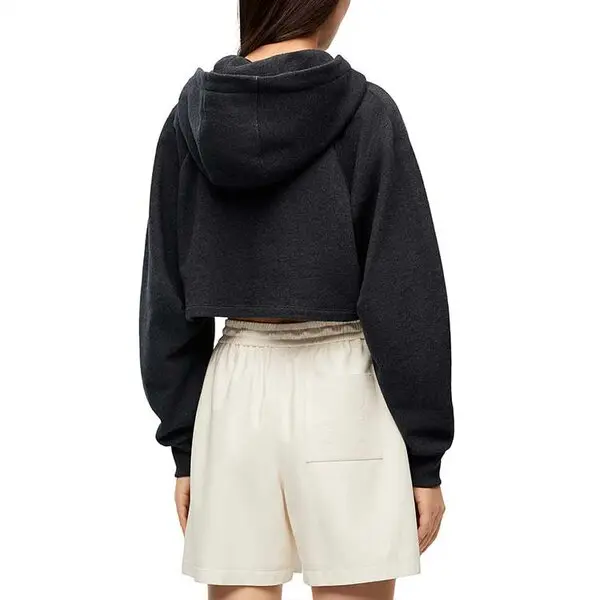 Loewe Cropped Hoodie