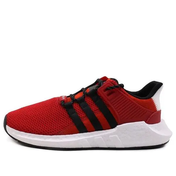 Adidas Eqt Support 93/17 Scarlet Athletic Sneakers - Red