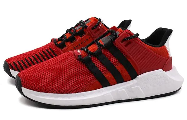 Adidas Eqt Support 93/17 Scarlet Athletic Sneakers
