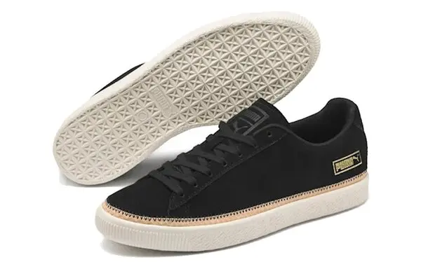PUMA Suede Trim Dlx Sneakers - Black