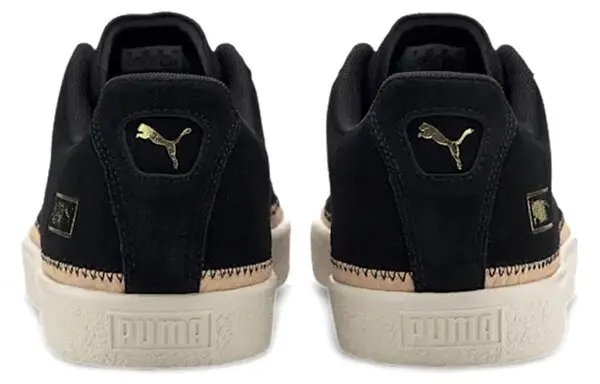 PUMA Suede Trim Dlx Sneakers - Black