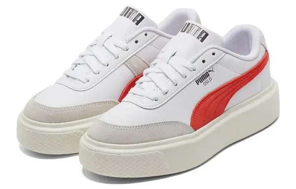 PUMA Oslo Maja Archive Sneakers - White/red