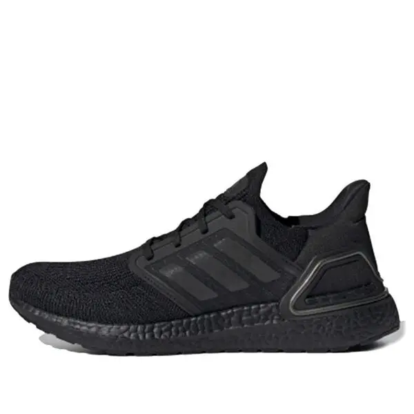 Adidas Ultraboost 20 "all Blacks" Sneakers - Black