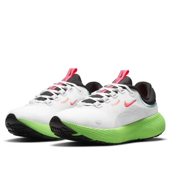 Nike React Escape Run Sneakers - White/green/black