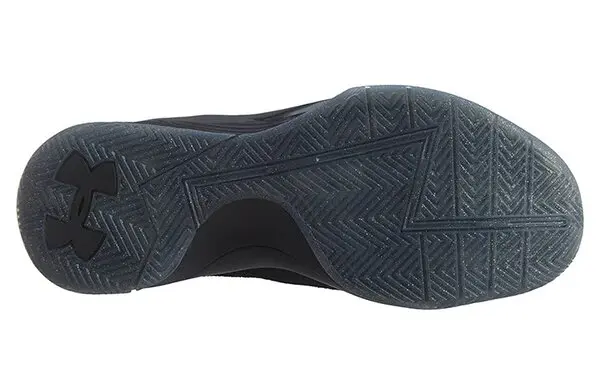 Under Armour Curry 1 Lux Mid Suede Sneakers - Black