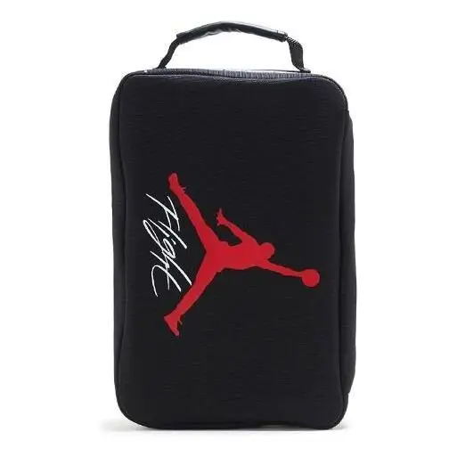 JORDAN Shoebox Bag - Black/grey