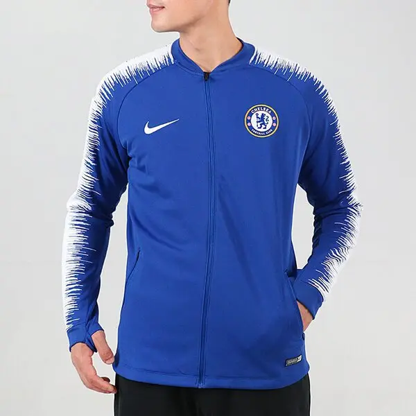 Nike Chelsea Fc 18/19 Logo Pattern Jacket