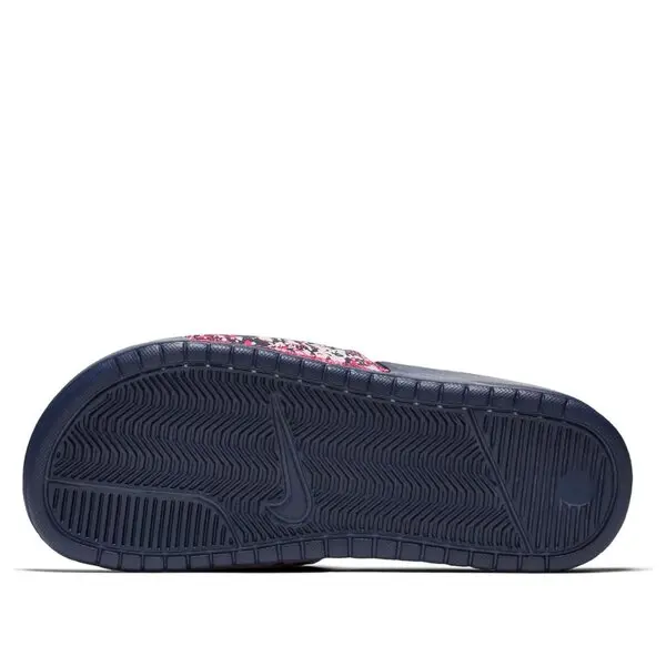 Nike Benassi Jdi Print Splash Ink Slides - Pink