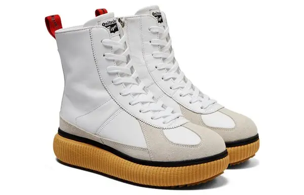 Onitsuka Tiger Delecity Boot - White/red