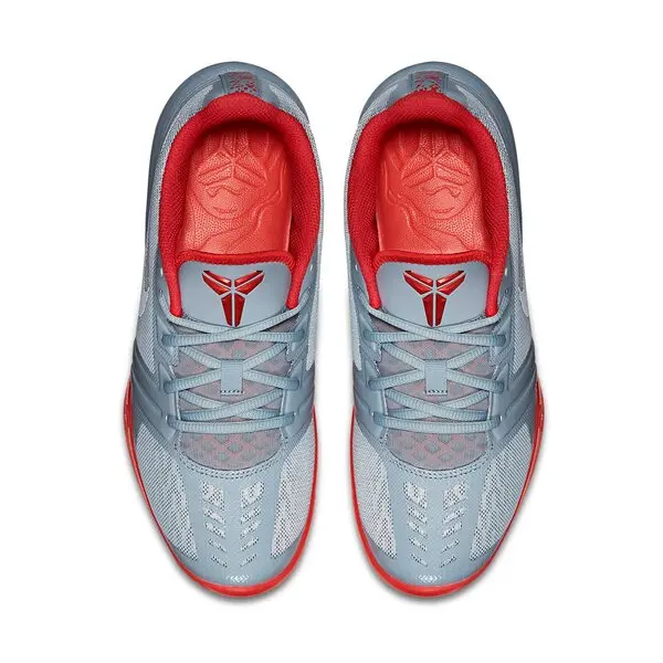 Nike Kobe Mentality Sneakers - Grey/red