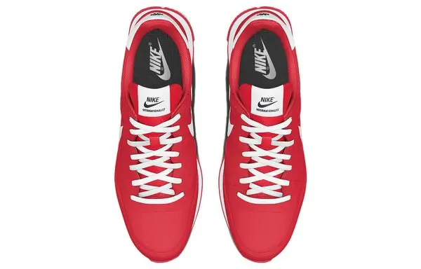 Nike Internationalist "by You" Sneakers - Red/grey