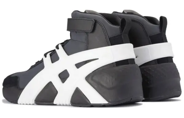 Onitsuka Tiger Big Logo Trainer Mid Sneakers - Black