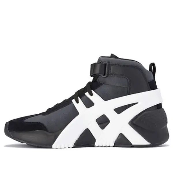 Onitsuka Tiger Big Logo Trainer Mid Sneakers - Black