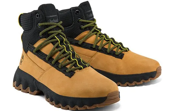 Timberland Greenstride Edge Waterproof Boots - Yellow/black
