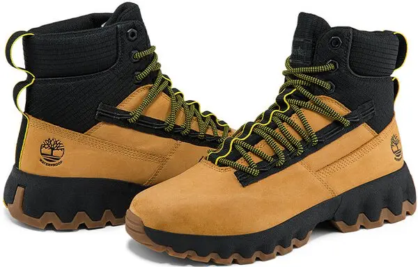 Timberland Greenstride Edge Waterproof Boots - Yellow/black