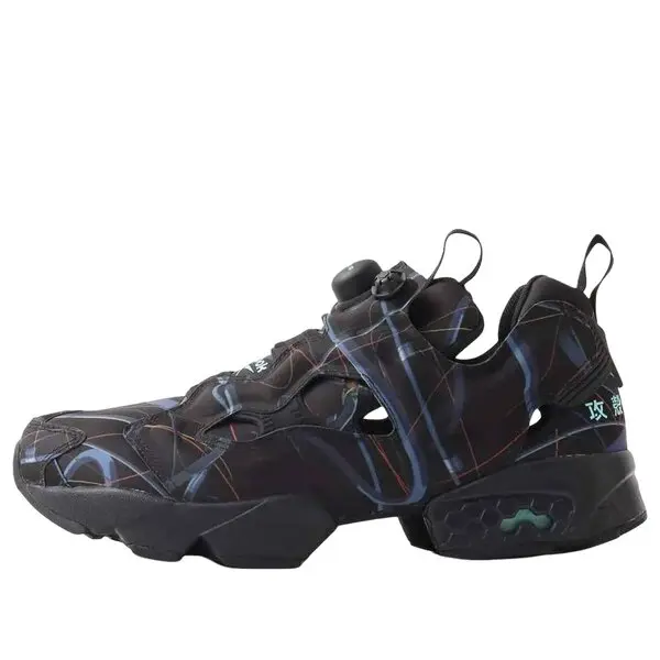 REEBOK X Atmos X Ghost In The Shell Instapump Fury 94 "graphic Print - Black